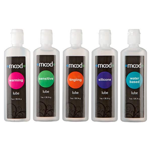 MOOD Lubes 5 Pack Of Premium Personal Lubricants